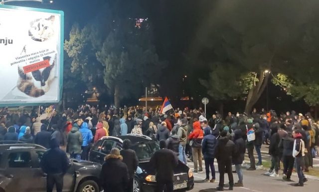 I večeras protesti u više gradova CG - PCNEN