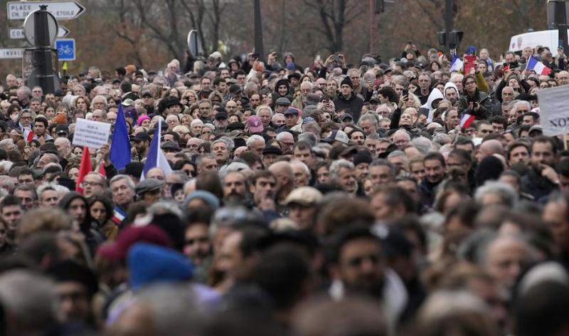 Pariz: Masovan protest protiv antisemitizma - PCNEN